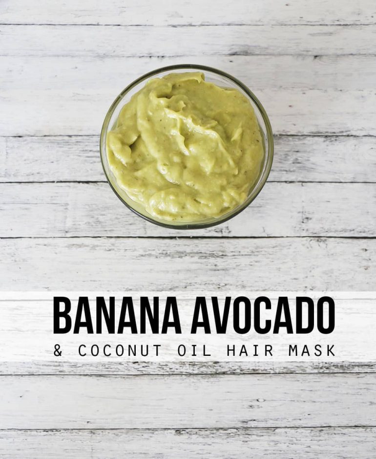 Coconut Oil Avocado Banana Hair Mask – Bird's Eye Meeple