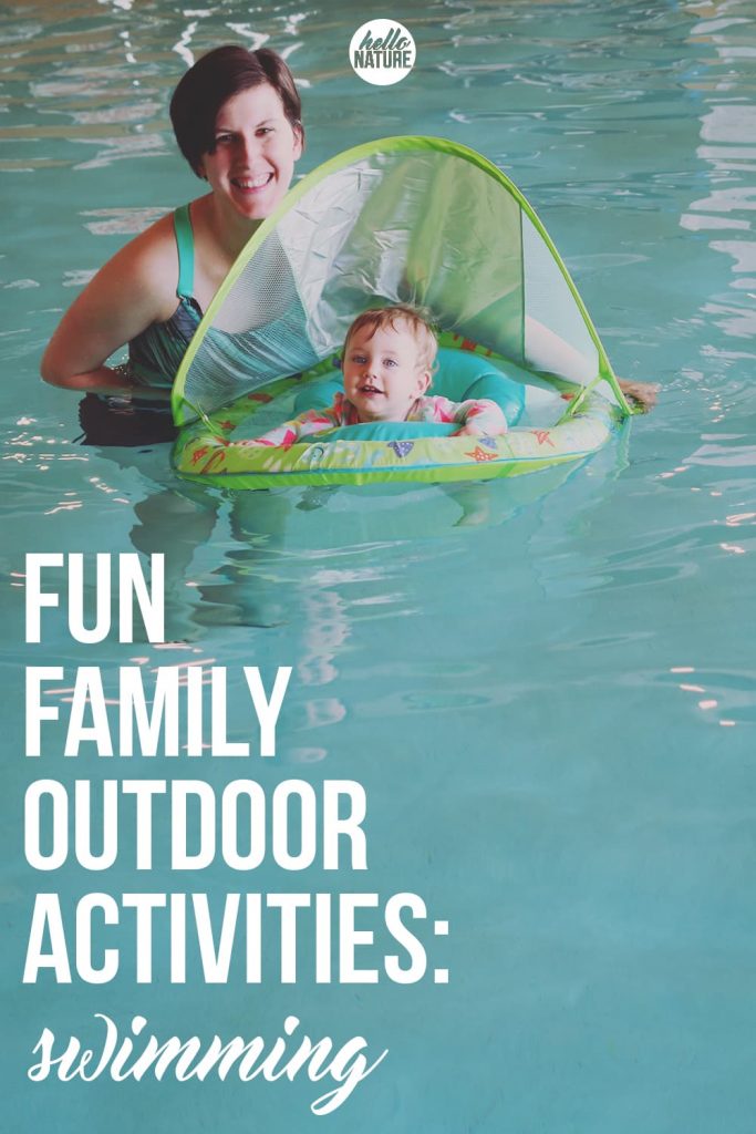 Fun Family Outdoor Activities: Swimming - Bird's Eye Meeple
