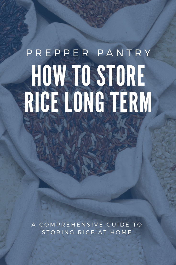 How to Store Rice Long Term - Bird's Eye Meeple